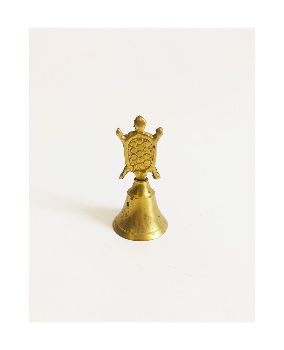 Vintage Brass Turtle Bell | Sergeant Sailor | Vallejo, CA