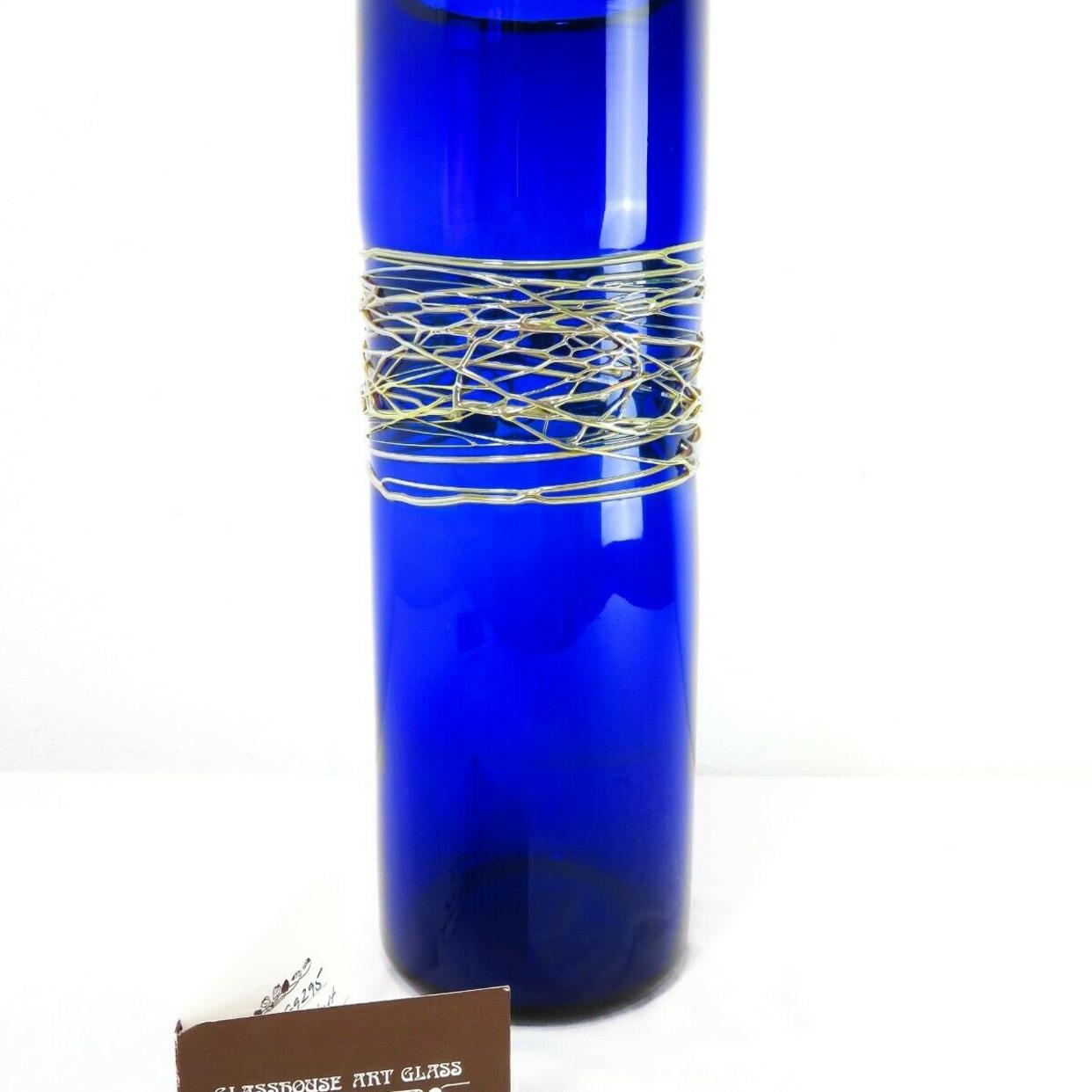 Vintage 1989 ERIC BRAKKEN GLASSHOUSE STUDIO ART GLASS VASE | Urban ...