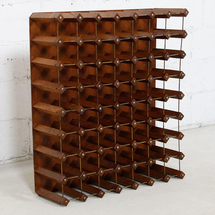 Large Vintage Wine Rack / Storage | Modern Mobler | Takoma, DC ...