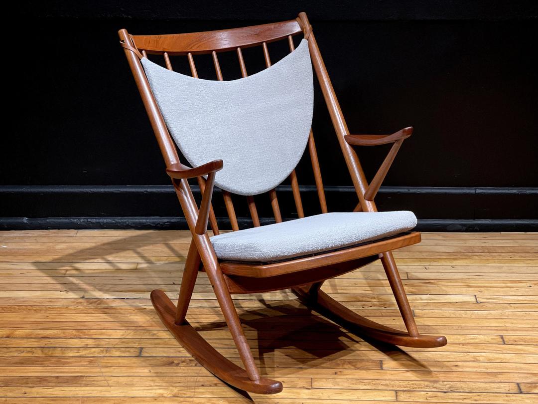 Restored Danish Teak Rocker by Frank Reenskaug for Bramin - | MidModMKE ...