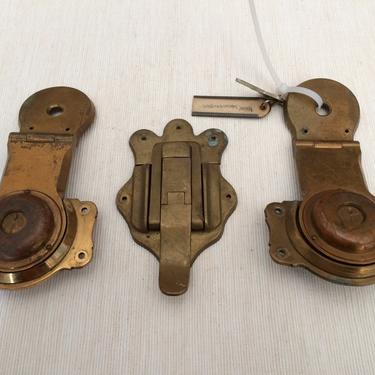 Antique Brass Steamer Trunk Hardware by TheCommunityForklift ...