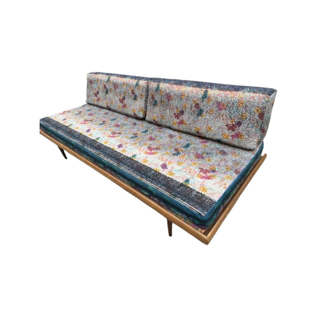 Super Cool Custom Upholstered MCM Daybed | Reuse America | Brooklyn, NY
