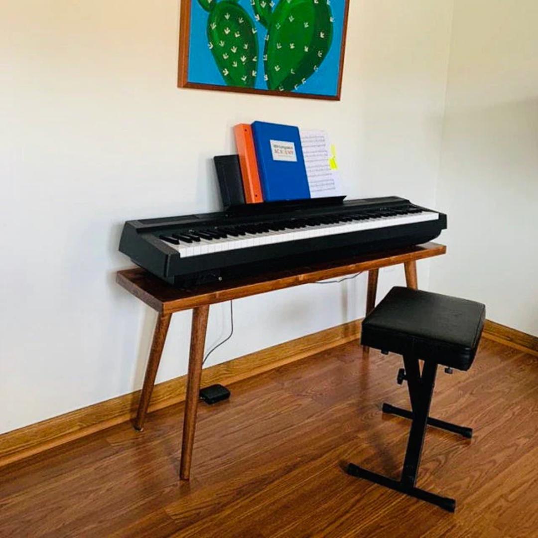 Mid Century Keyboard Stand Ergonomic Desk | OrWa Designs | Toledo, WA
