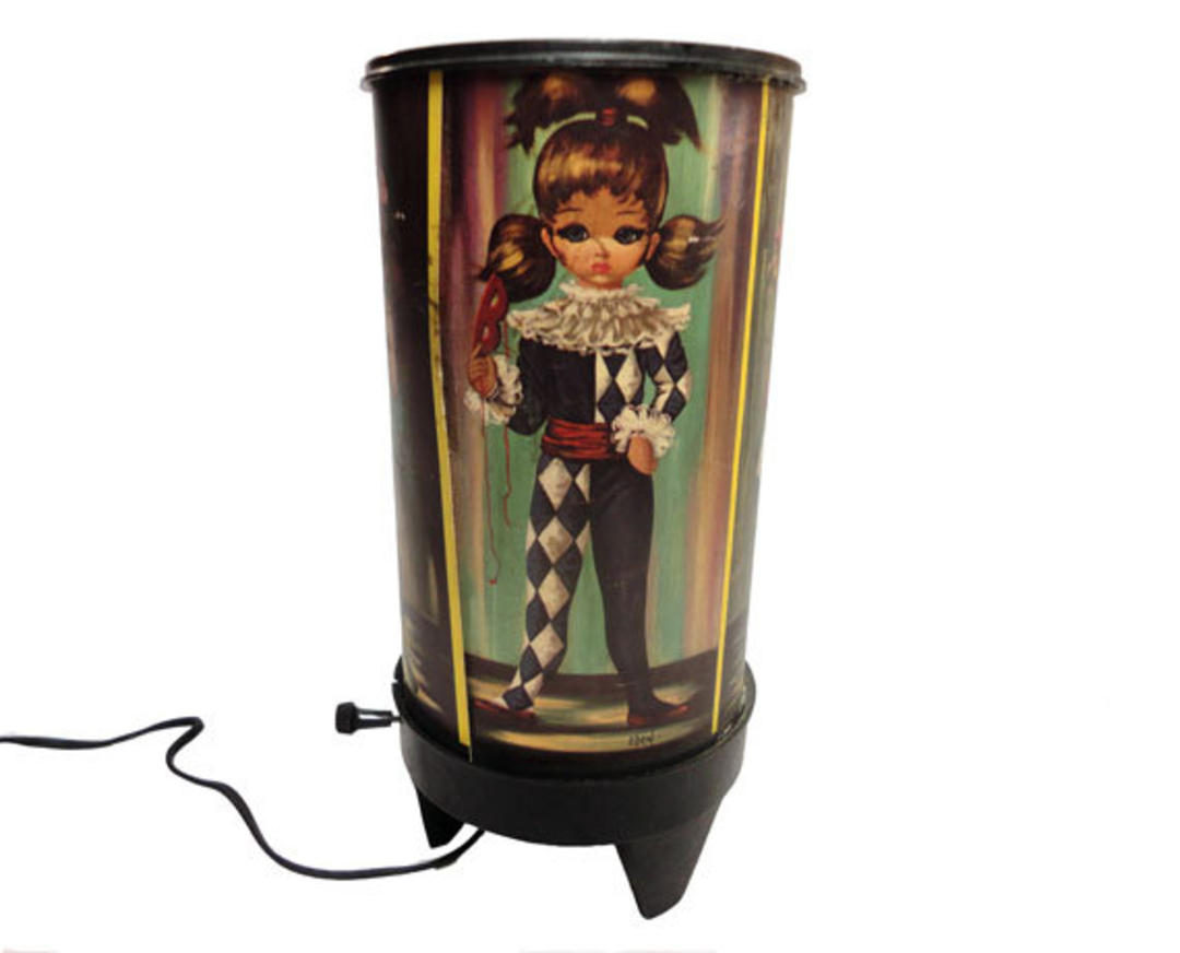 Vintage Big Eyes Lamp - Vintage Eden Big Eye Lamp, | A GoGo Vintage ...