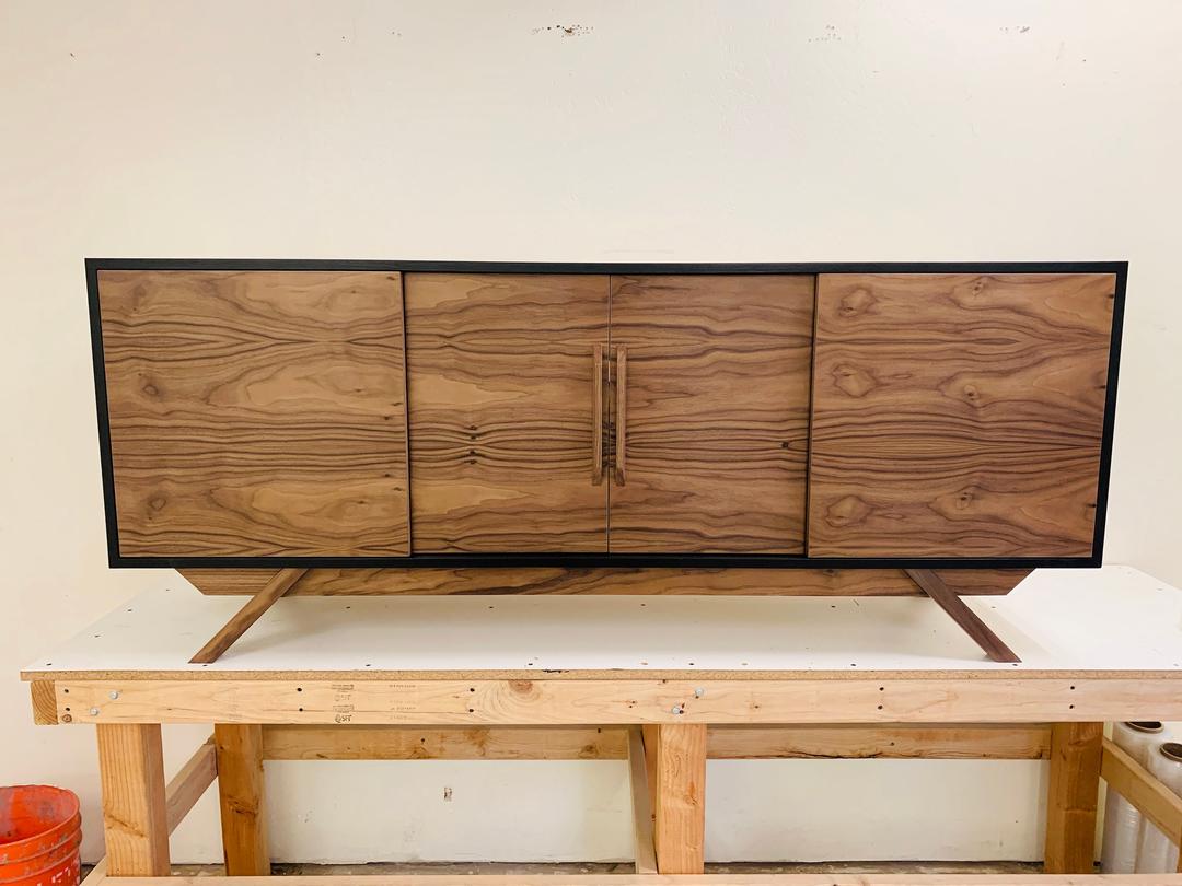 FREE SHIPPING ~ NEW Hand Built Mid Century Inspired Buffet / Credenza ...