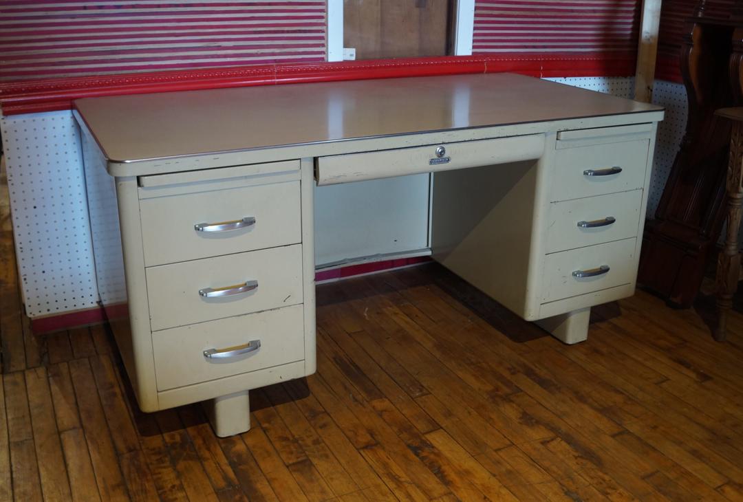 Antique Tanker Desk by Invincible | Salvage One | Chicago, IL