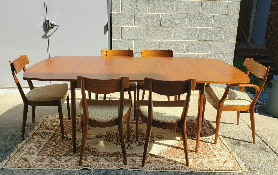 Drexel Declaration Dining Set by Kipp Stewart | Vintage MC | Frederick, MD