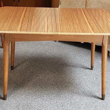 Item #R75 Classic 1950s Teak Kitchen Table w/ | McCarney's Furniture ...