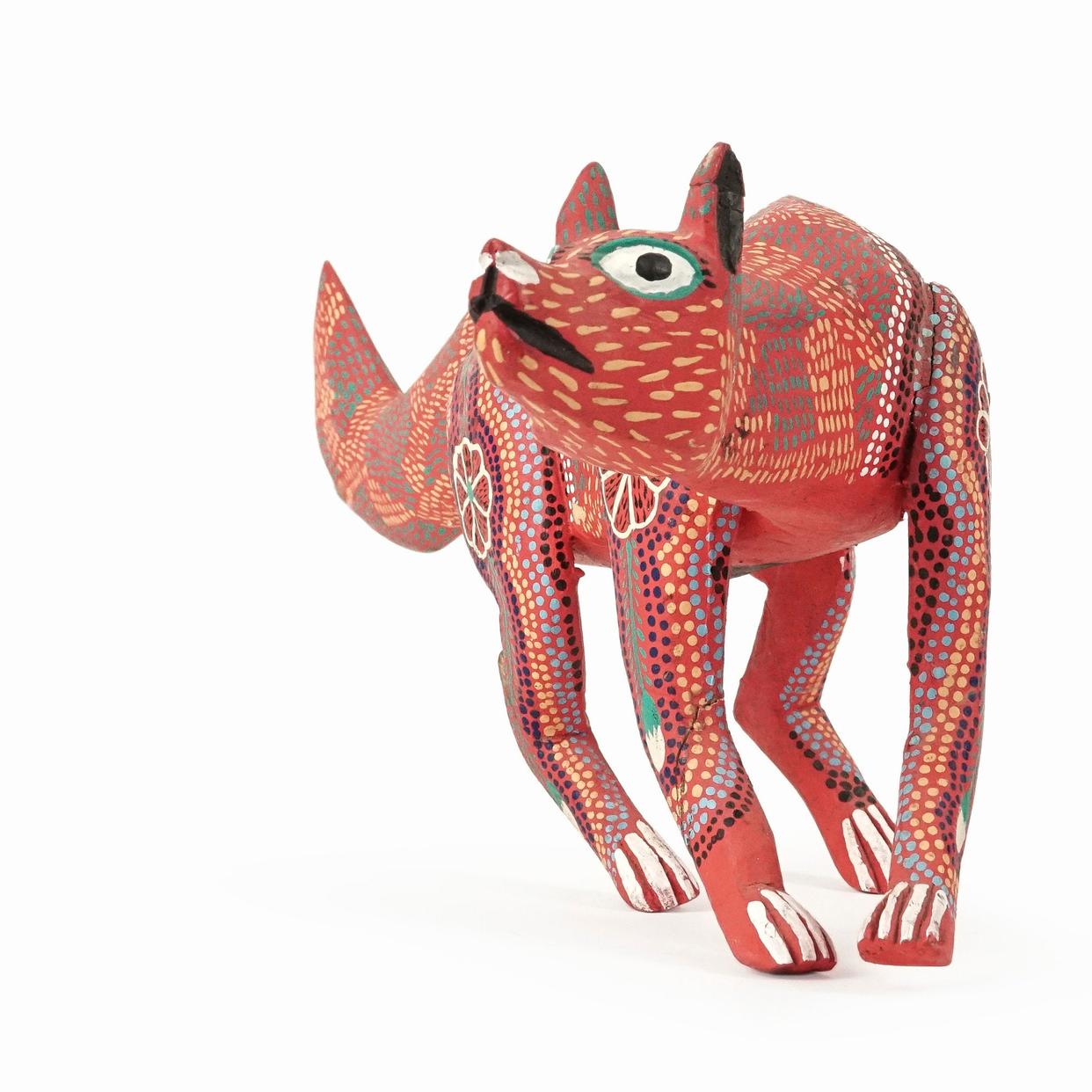 Octavio Duarte Wooden Sculpture Folk Art Carving Mexico | Vintage ...