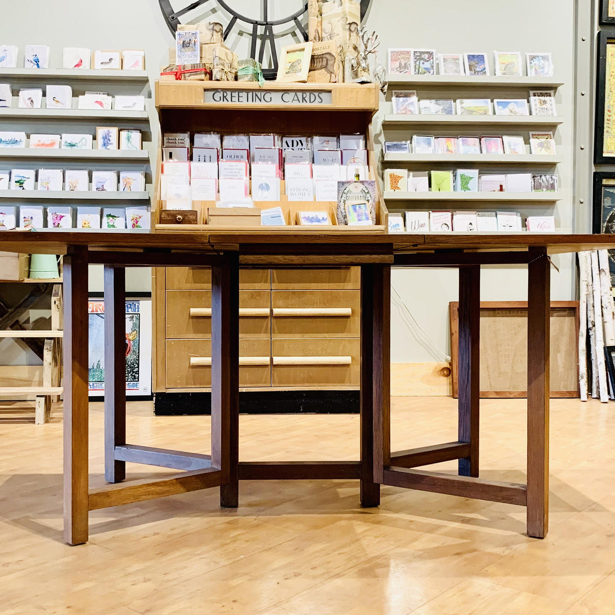 Danish Modern Gate Leg Table | MCM Gateleg Dining | Piccadilly Prairie ...