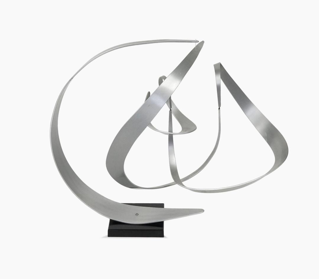 1974 John W Anderson Kinetic Abstract Sculpture Mobile Mid Century ...