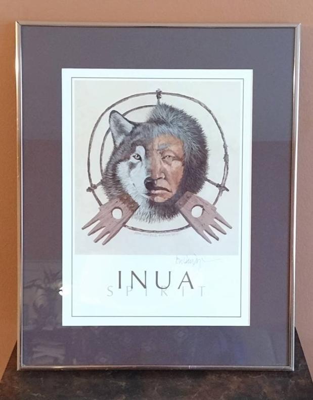 Vintage 1985 Signed Jon Van Zyle Print Inua Spirit Indigenous Art ...