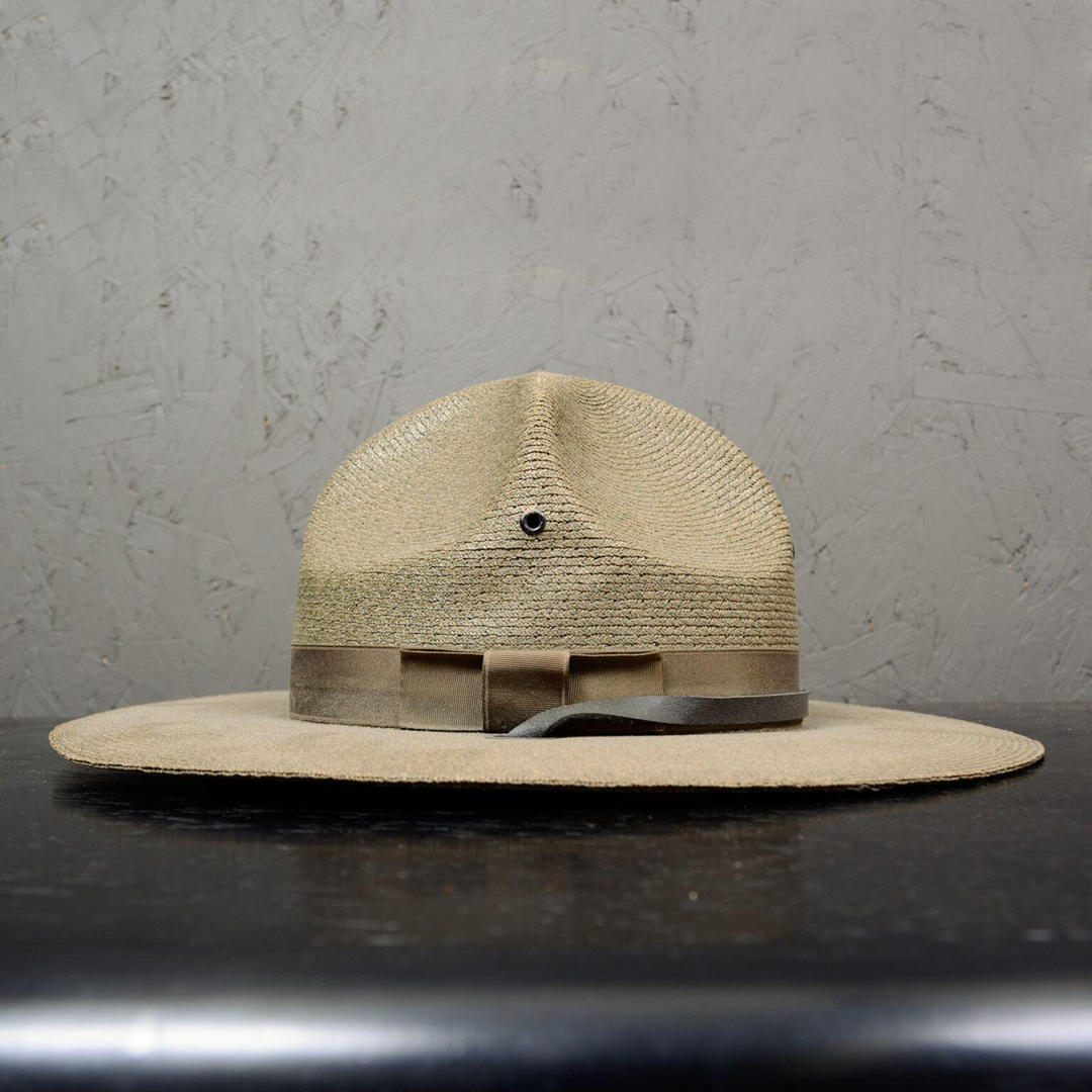Genuine Vintage LAWMAN HAT Milan Campaign Sheriff Ranger Police Officer ...