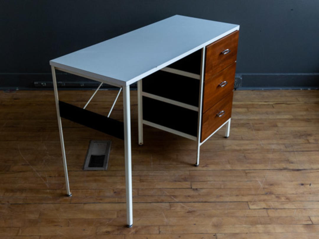 George Nelson for Herman Miller Steel Frame Desk | Reside | Cambridge, MA