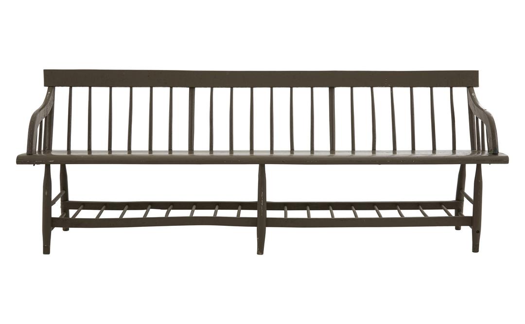 Vintage Railroad Bench | Jayson Home | Chicago, IL