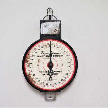Antique Scales | Vintage American Family Scale Company Hanging Scale ...