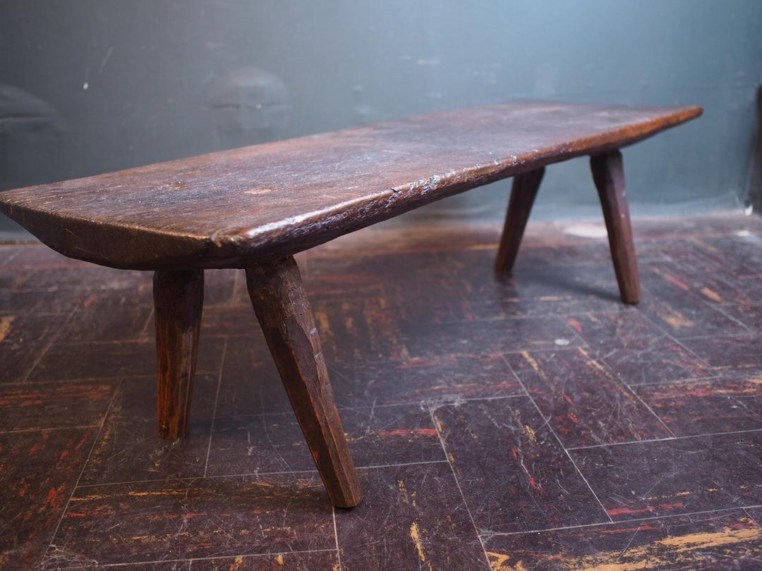 Antique Bench 1800s Primitive Solid Natural Wood Bench Seating Wood ...