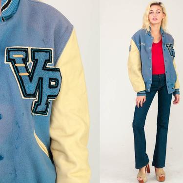Wool Letterman Jacket 1980 Varsity Jacket LEATHER Baseball Jacket ...