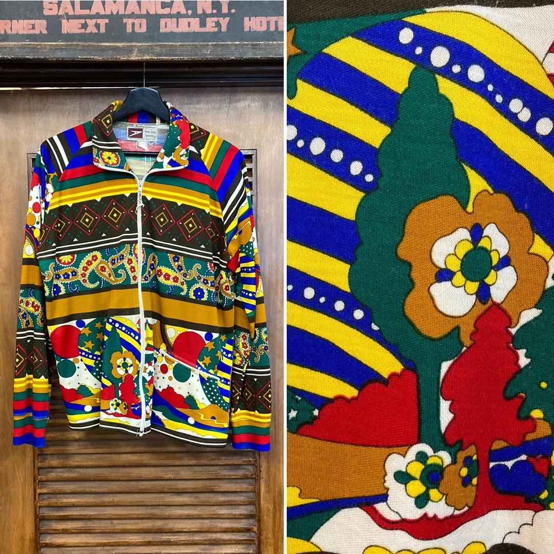 Vintage 1960’s “White Stag” Mod Peter Max Style Track Jacket, 60 ...