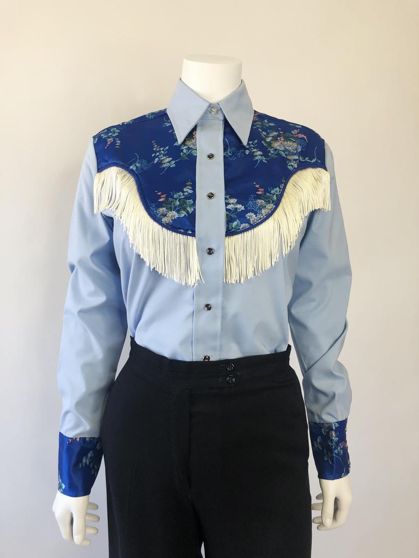 1970's Fringe Miss Rodeo America Pearl Snap | Prototype Vintage ...