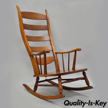 Mid Century Modern Tell City Maple Sculptural Ladder | Quality is Key ...