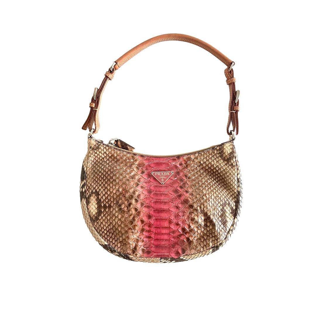 Prada Pink Snakeskin Mini Bag | Treasures of NYC | New York, NY