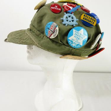 Vtg LOCAL SEATTLE PIN BACK SWAG HAT Worlds | Urban Rummage - Seattle ...