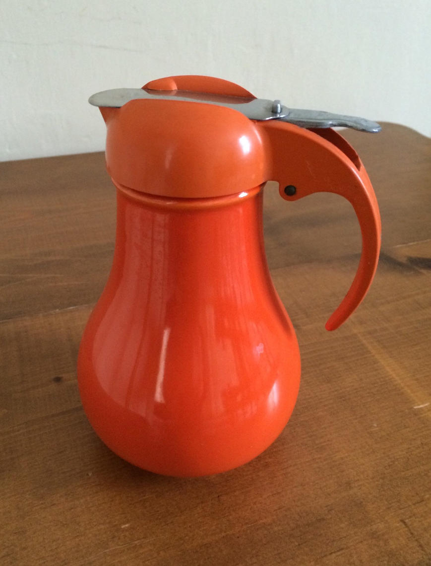 Vintage Fiesta Syrup Pitcher in Original Red by TheCommunityForklift ...