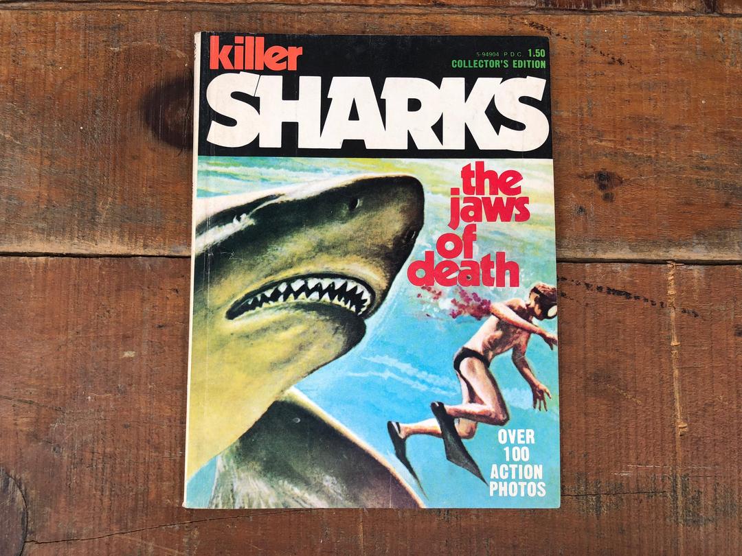 1975 Killer Sharks Collector's Edition Magazine | Jinxed Philadelphia ...