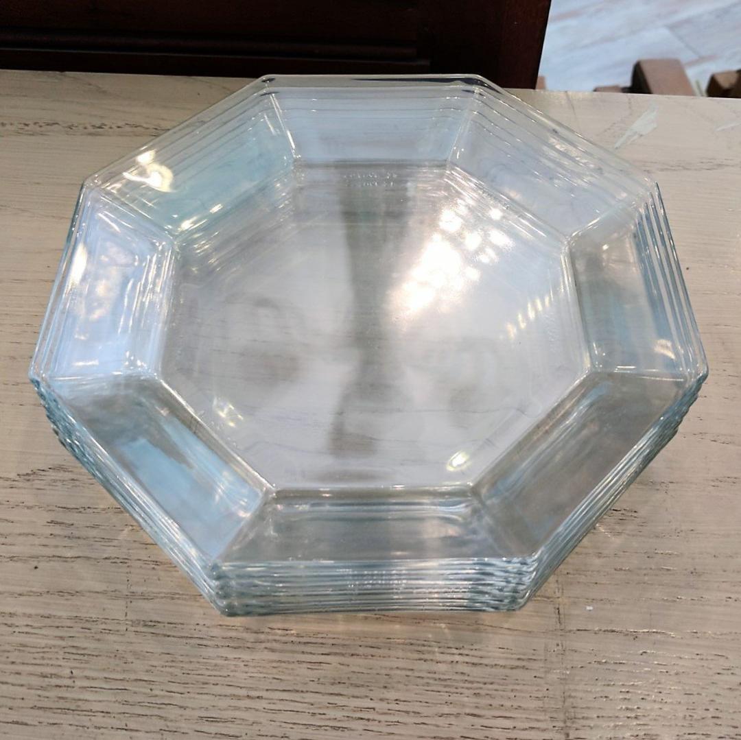 Set of 6 - Vintage Arcoroc Octagon Luncheon Plates | Antique to Chic ...