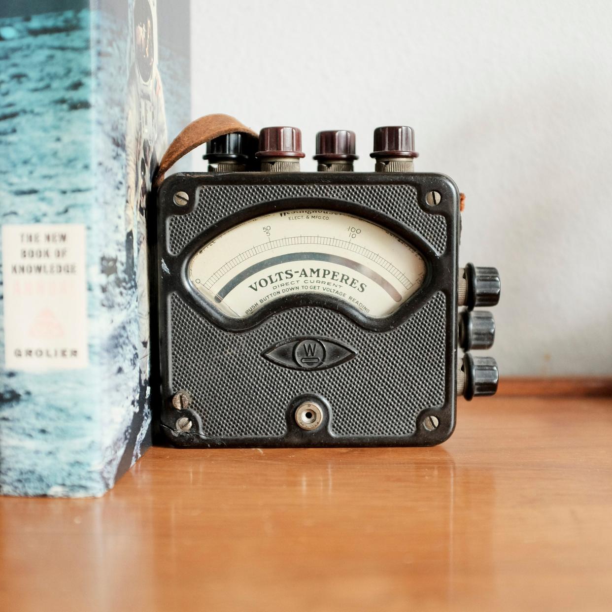 Volts Amperes Meter by Westinghouse | Microscope Telescope - Seattle ...