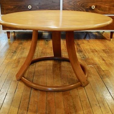 Heywood Wakefield Lazy Susan Round Coffee Table | Circa | Pittsfield, MA