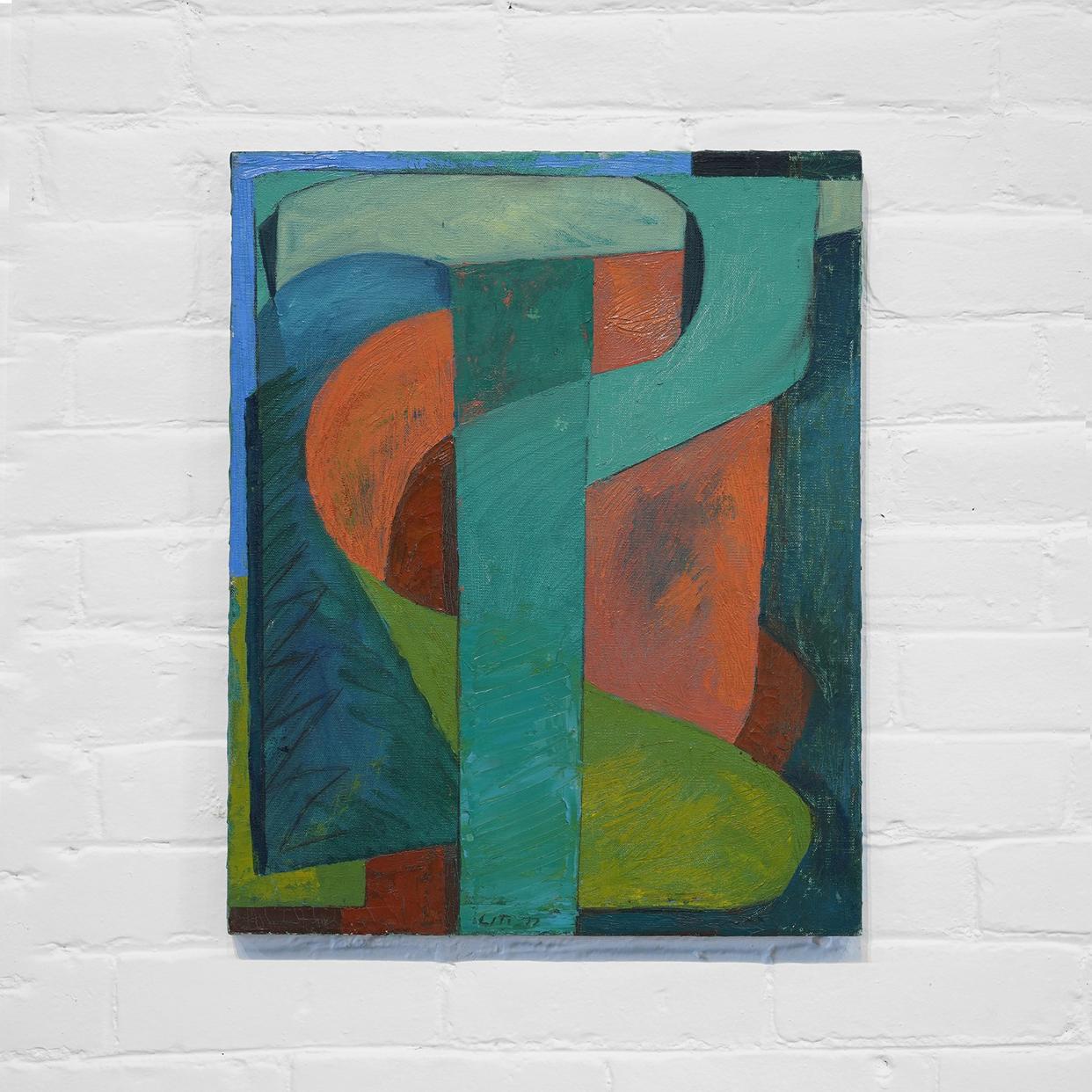 vintage abstract painting, 1970's painting, 1970s art, abstract | Pulp ...