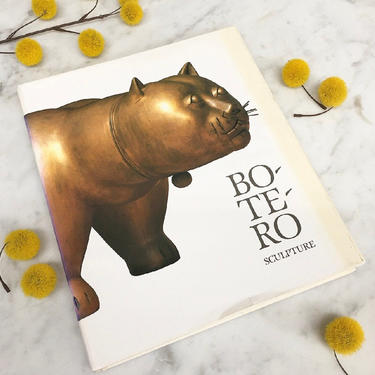 Vintage Botero Sculpture Book Retro 1980s Edward Sullivan ...