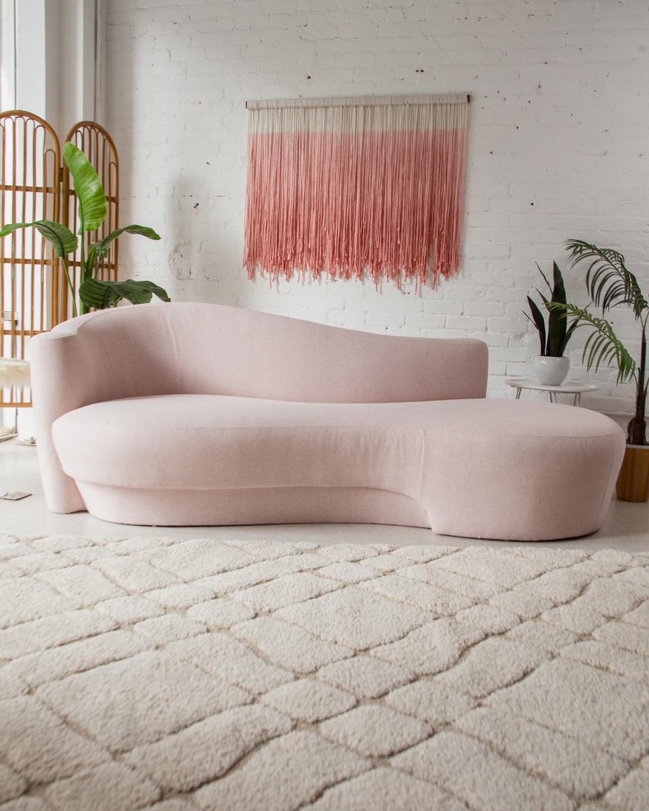 Nautilus Pink Sofa | Sunbeam Vintage | Highland Park - Los Angeles, CA