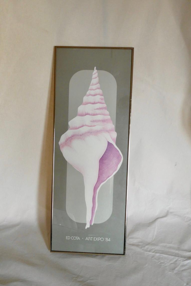 Ed Cota 1984 Art Expo Framed Poster | Miscellanea Studio | Portland, OR