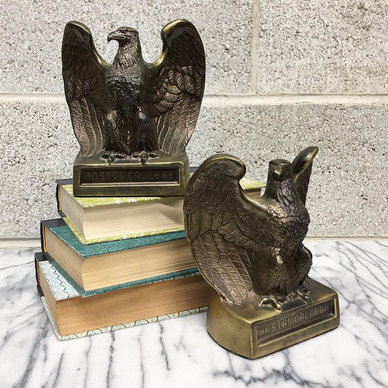 Vintage Bookends Retro 1980s Eagles + Boston College + PM | Retrospect ...