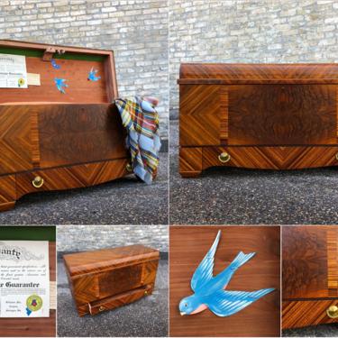 Dillingham ‘bluebird’ Cedar Chest | MidModMen+friends | St. Paul, MN