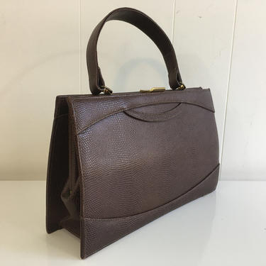 Vintage Dofan Handbag Bag Leather 1950s 1960s Purse | Check Engine ...