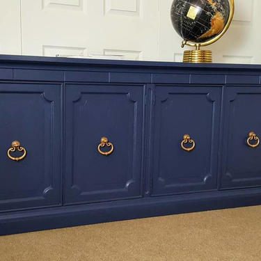 Navy blue buffet / sideboard / credenza by Unique | Unique by Ruth ...
