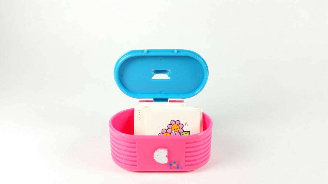 90s Mini Caboodles Charm Stickers Novelty Necklace | SlimeWarp Vintage ...