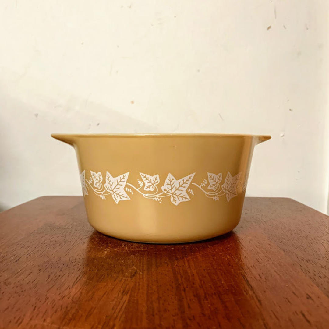 Vintage Pyrex Sandalwood Cinderella Round Casserole 473 | Over the ...