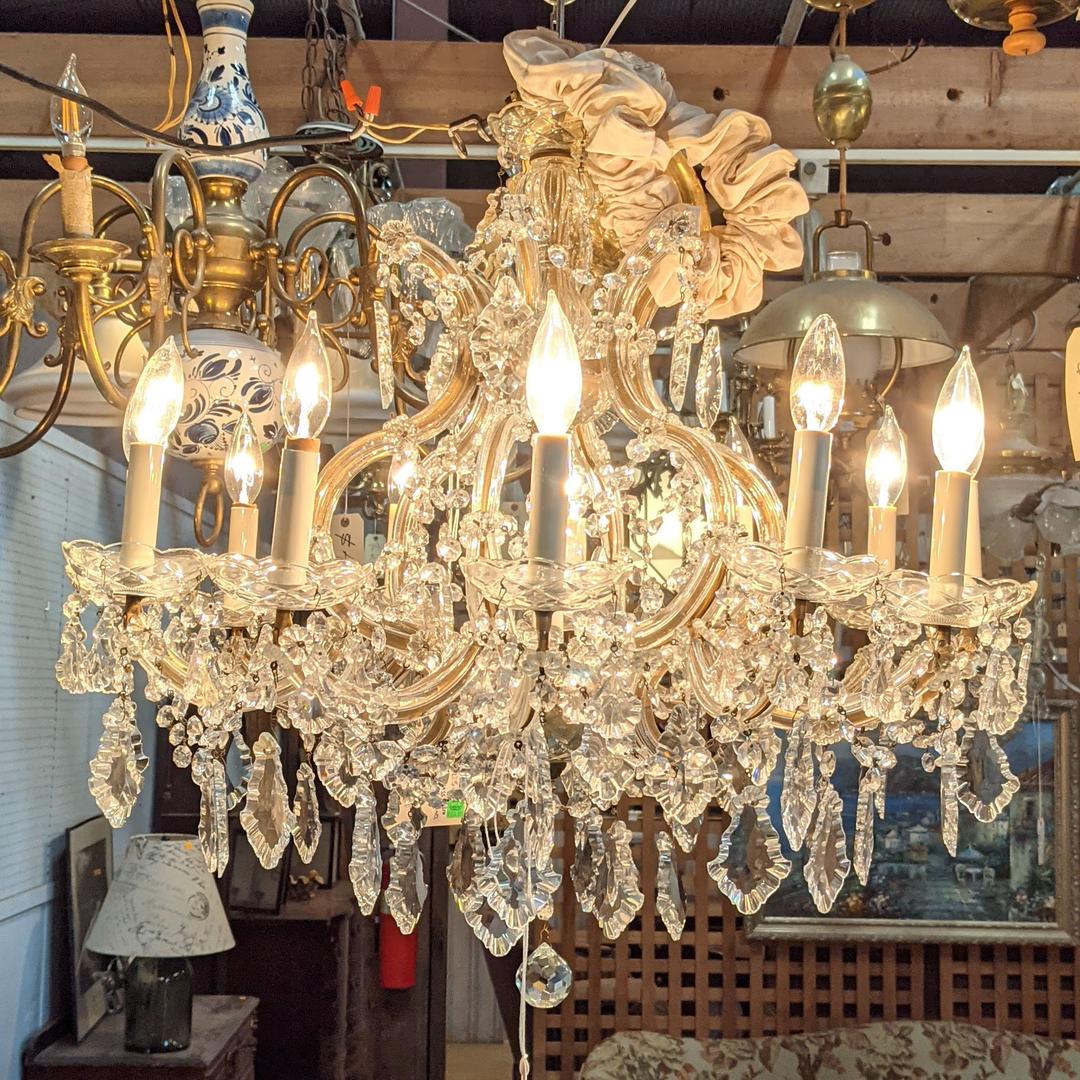 Vintage Maria Teresa Chandelier | Community Forklift | Edmonston, MD