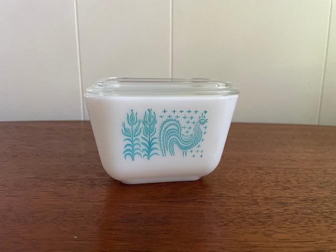 Kitchen Storage Vintage Pyrex refrigerator dish delphite blue #501 60 ...