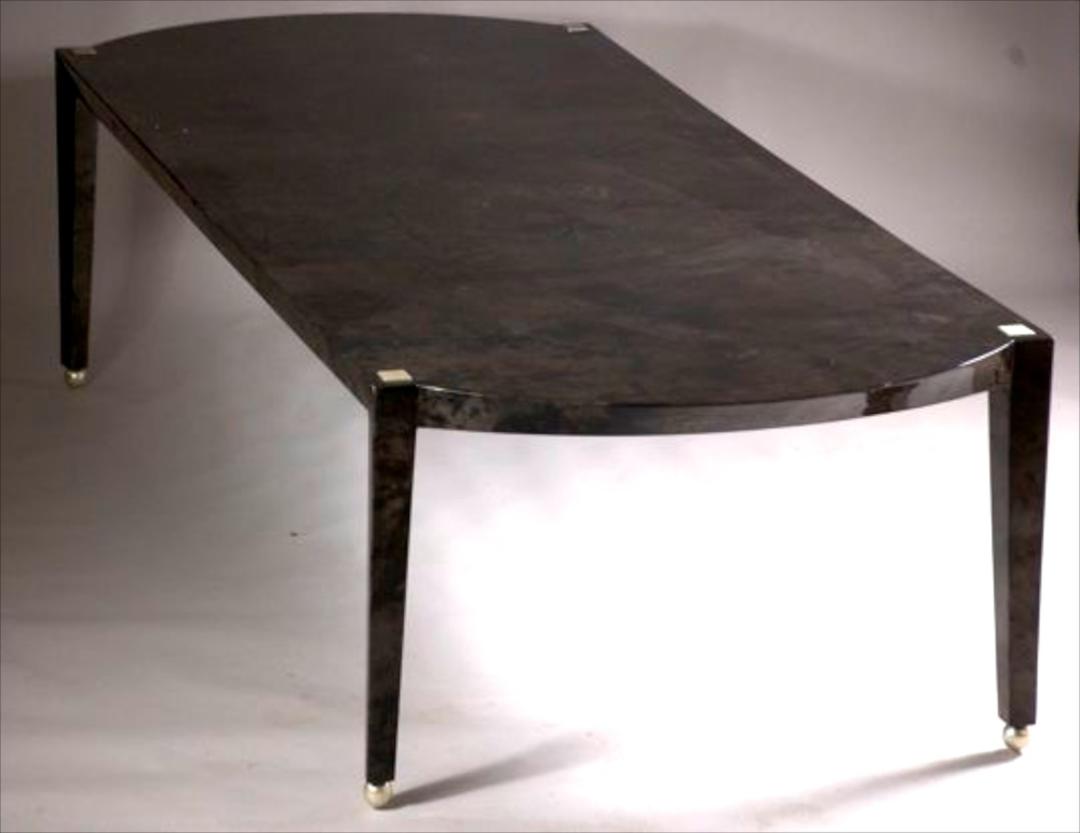 Karl Springer style dining table (#1090) | Calderwood Gallery ...