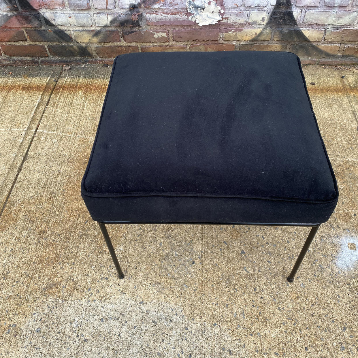 Mid century paul Mccobb style stool 20" x 20& | Symmetry Vintage ...