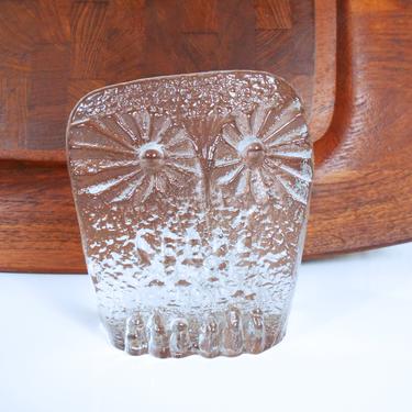 Blenko Glass Owl Bookend / Paperweight by Don Shepherd | Mostly Mid ...
