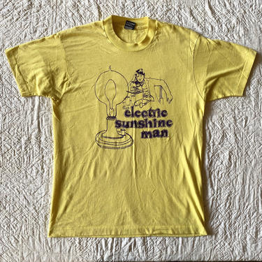 Vintage Electric Sunshine Man Musical T Shirt Made | North Grove ...