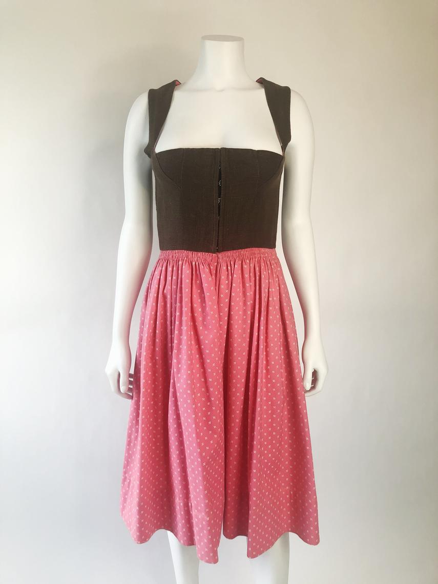 Lanz Original Austrian Mid-Century Dirndl Dress | Prototype Vintage ...