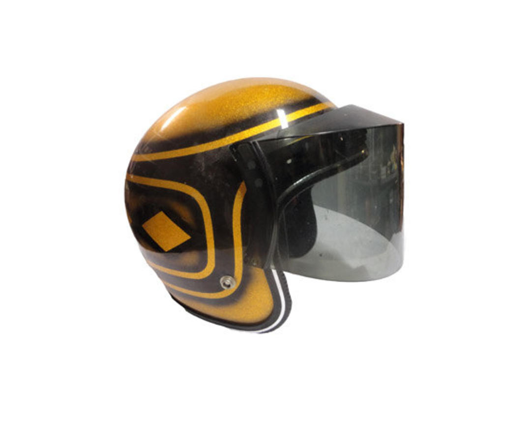 SALE Vintage Helmet & Shield - Vintage DOT Helmet, Metal Flake | A GoGo ...